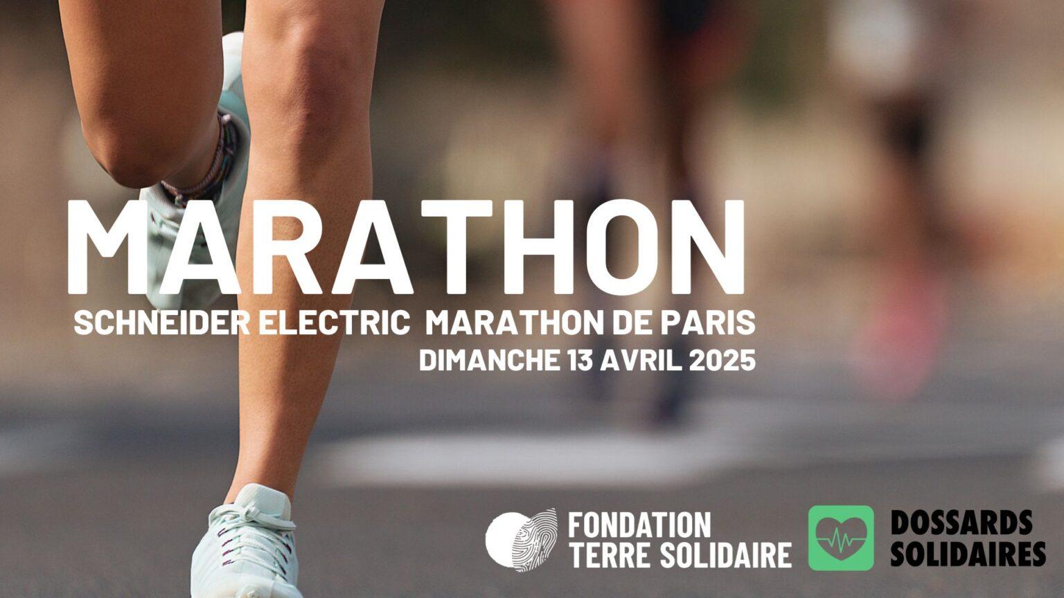 Un dossard solidaire pour le semi-marathon ou le marathon de Paris ...